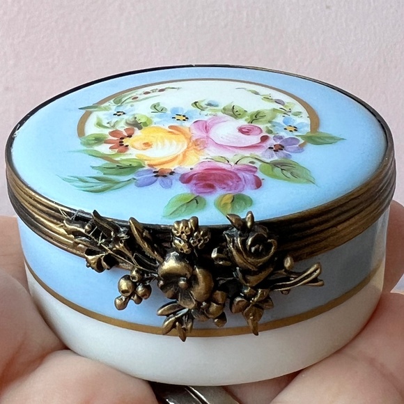 Limoges | Accessories | Antique Vintage Limoges France Porcelain Pill ...